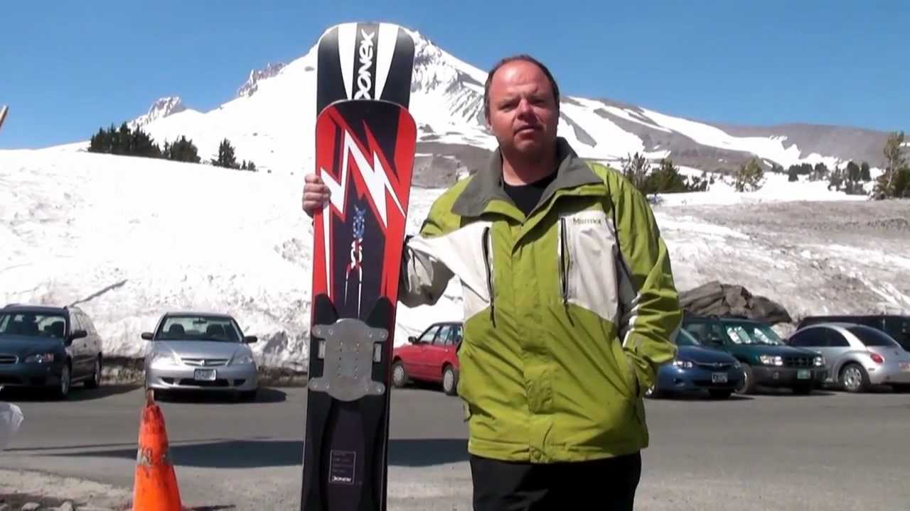 Snowboard Base Plate - Testing At Mt. Hood - YouTube