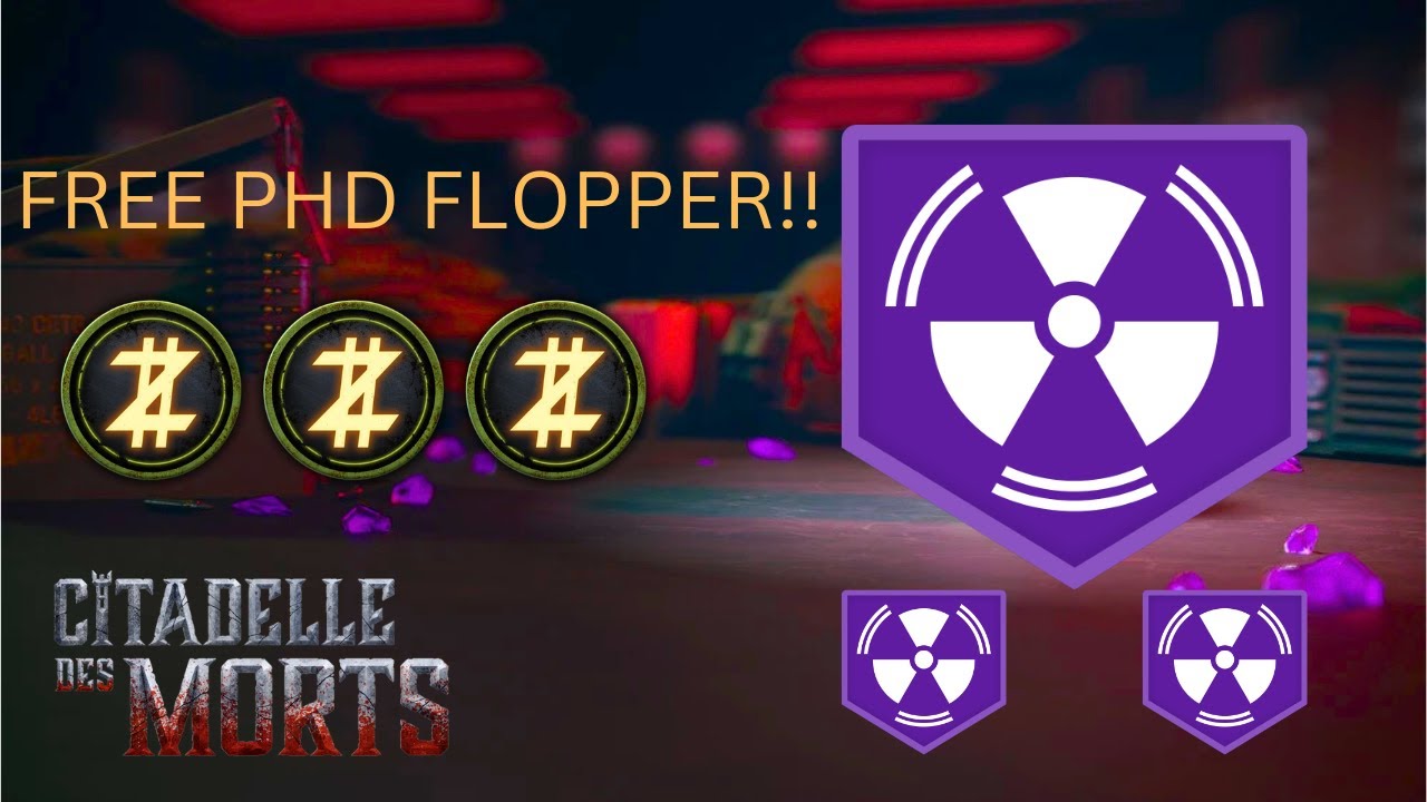 FREE PHD FLOPPER SIDE EASTER EGG IN CITADELLE DES MORTS - BLACK OPS 6 ...