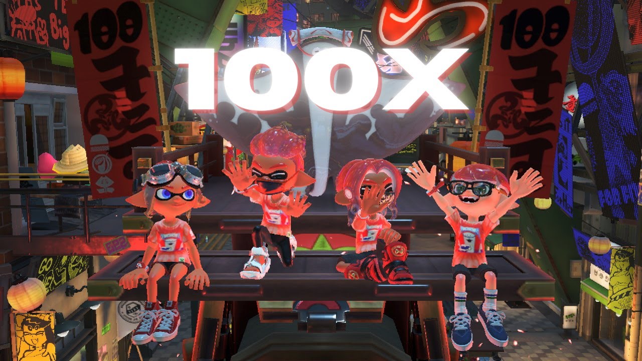 Splatoon 3 100x Battle Big Man Win - YouTube