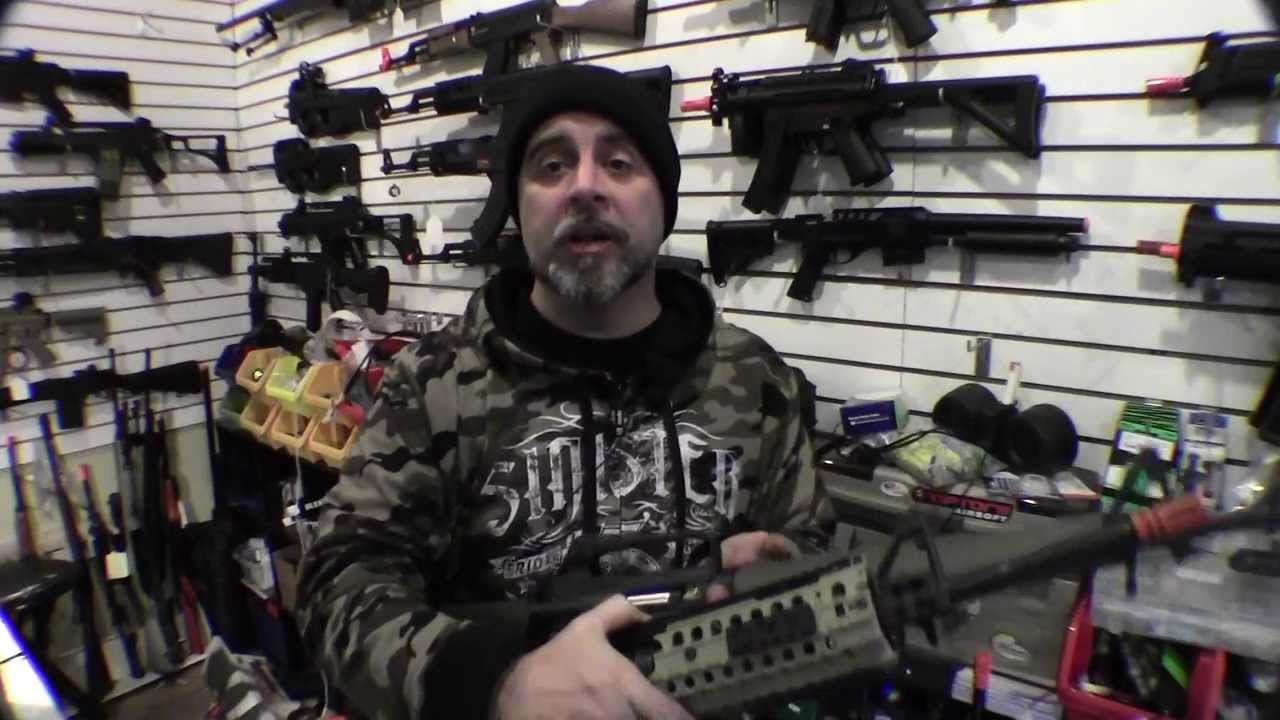 Custom M4 / M16 Variants for Airsoft - YouTube