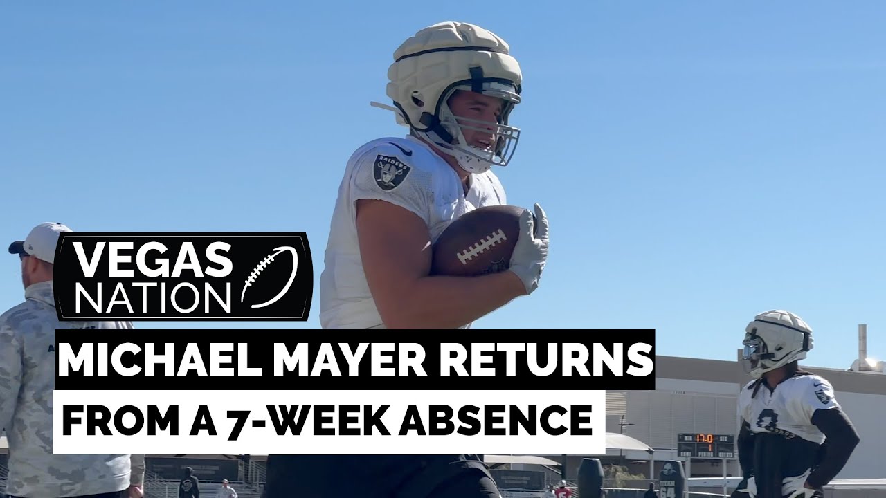 Michael Mayer on his return to the Raiders - YouTube