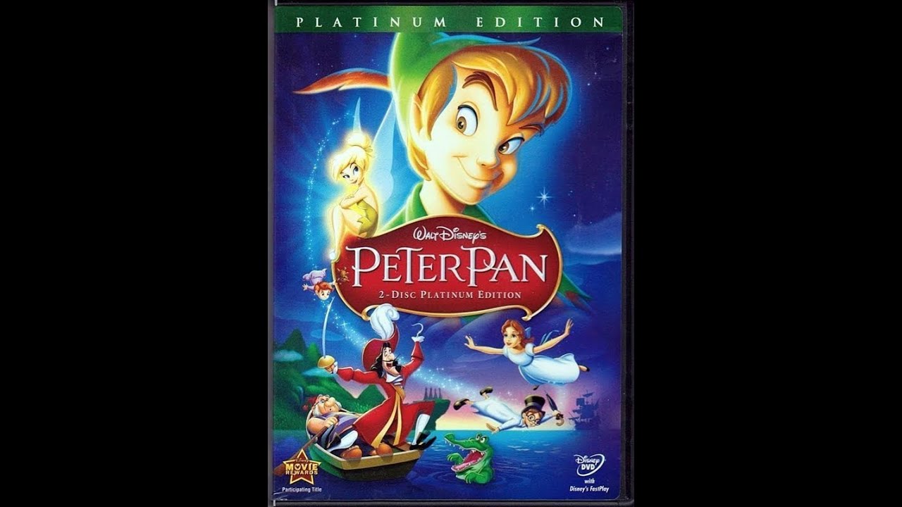 Peter Pan 2007 DVD menu walkthrough - YouTube