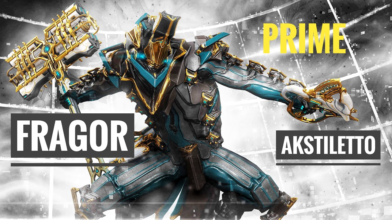 Warframe- Fragor & Akstiletto Prime Build - YouTube