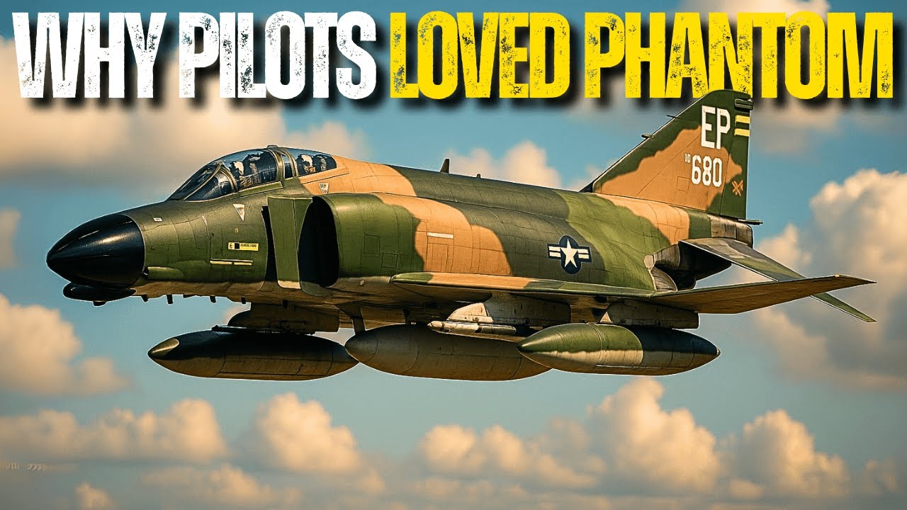 The Secret Behind British Pilots’ Love for the F-4 Phantom II - YouTube