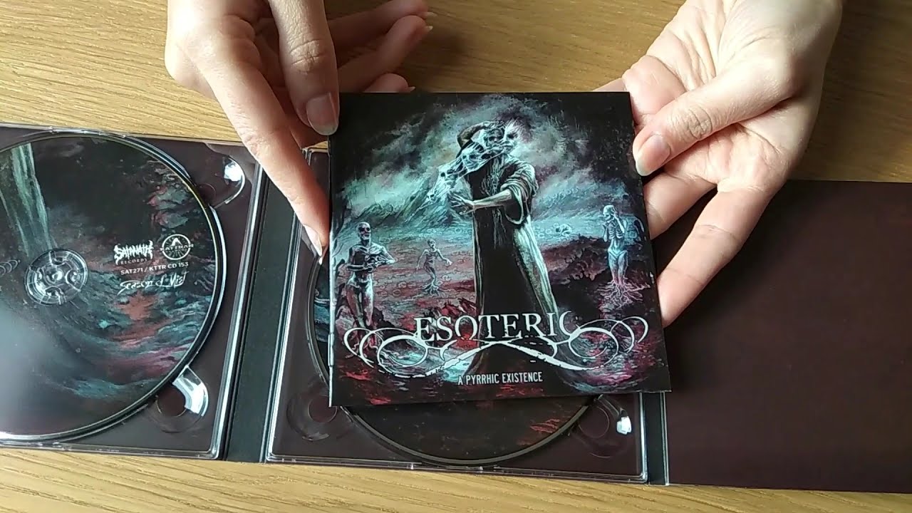 Esoteric - A Pyrrhic Existence [Unboxing CD] - YouTube