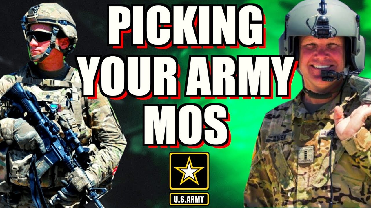 How To Pick Your Army MOS The RIGHT WAY!?! | *MUST WATCH* Before ...