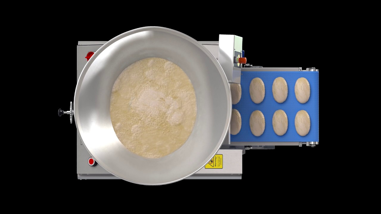 Dough Processing Line For Industrial Bakeries - YouTube