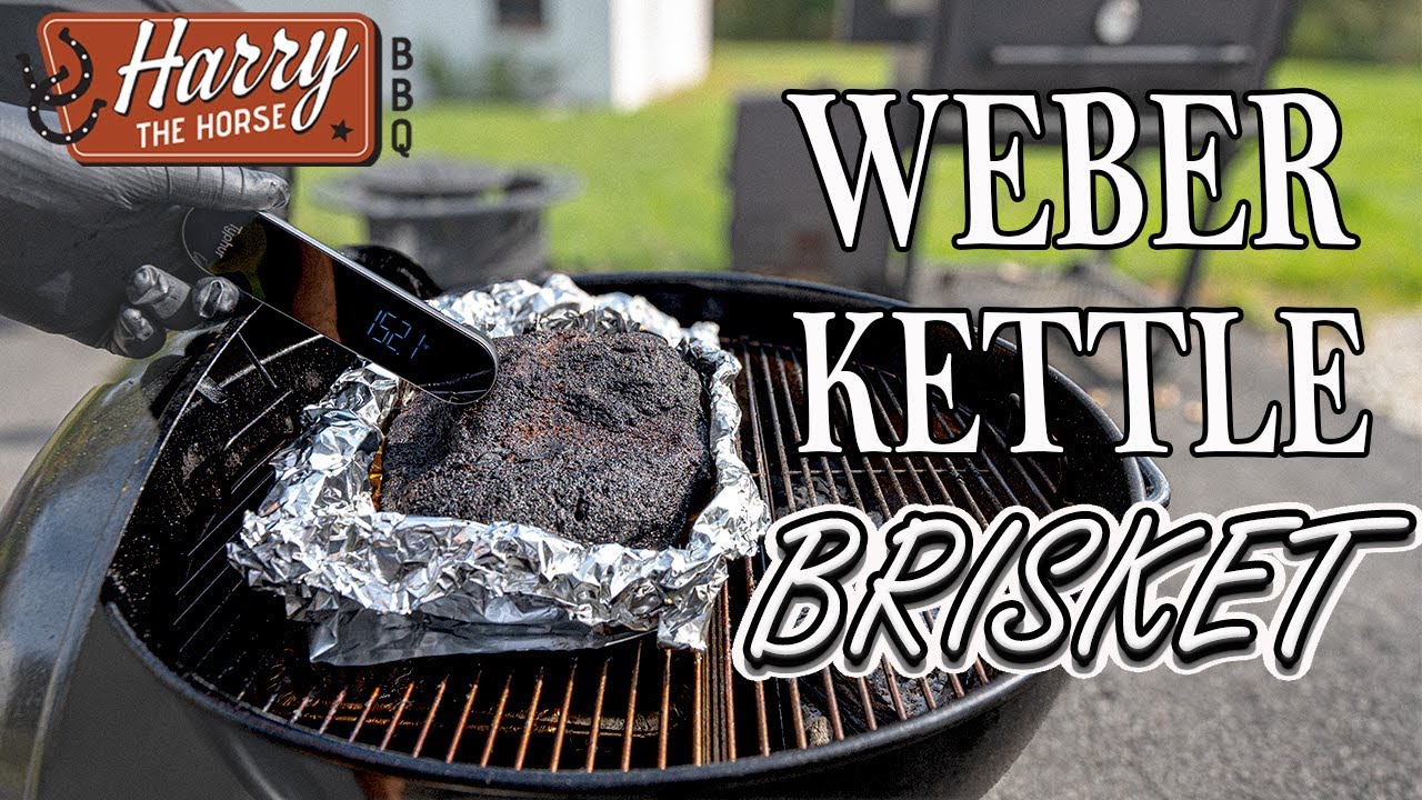 My FIRST Brisket on a Weber Kettle! (ft. Typhur Sync Gold) | Harry the ...