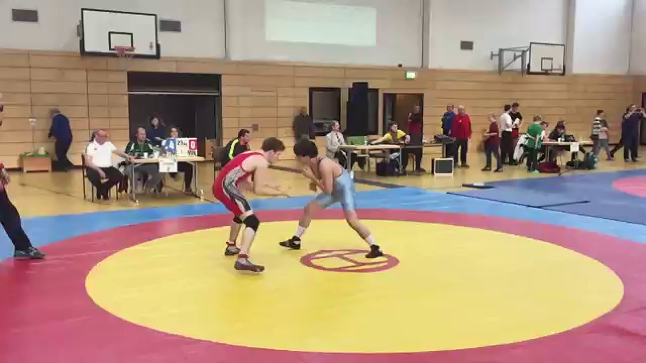 Bundesliga Ringer - Technik Ausführung im Ringen - Wrestling technique ...