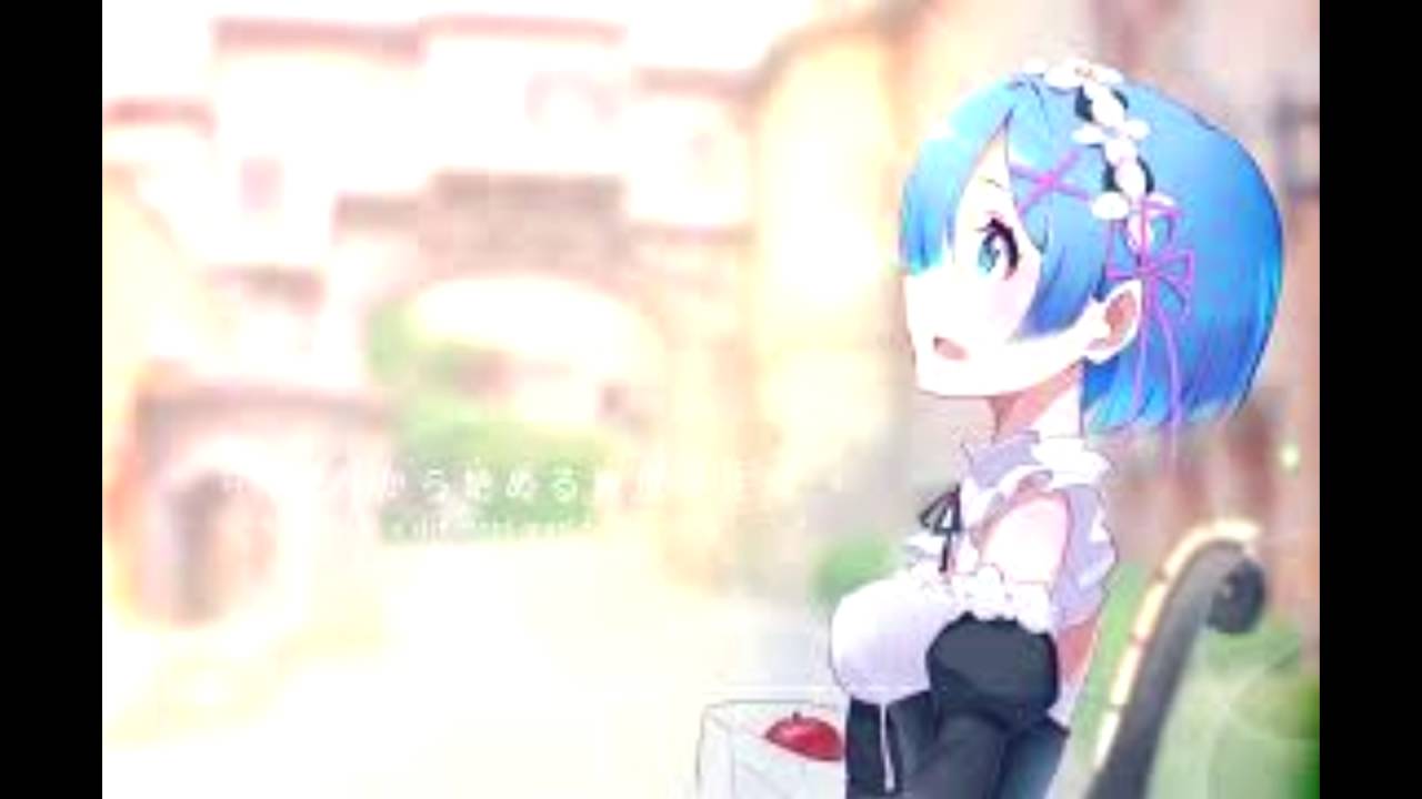 Re:Zero REM "wishing" ep 18 confession song - YouTube