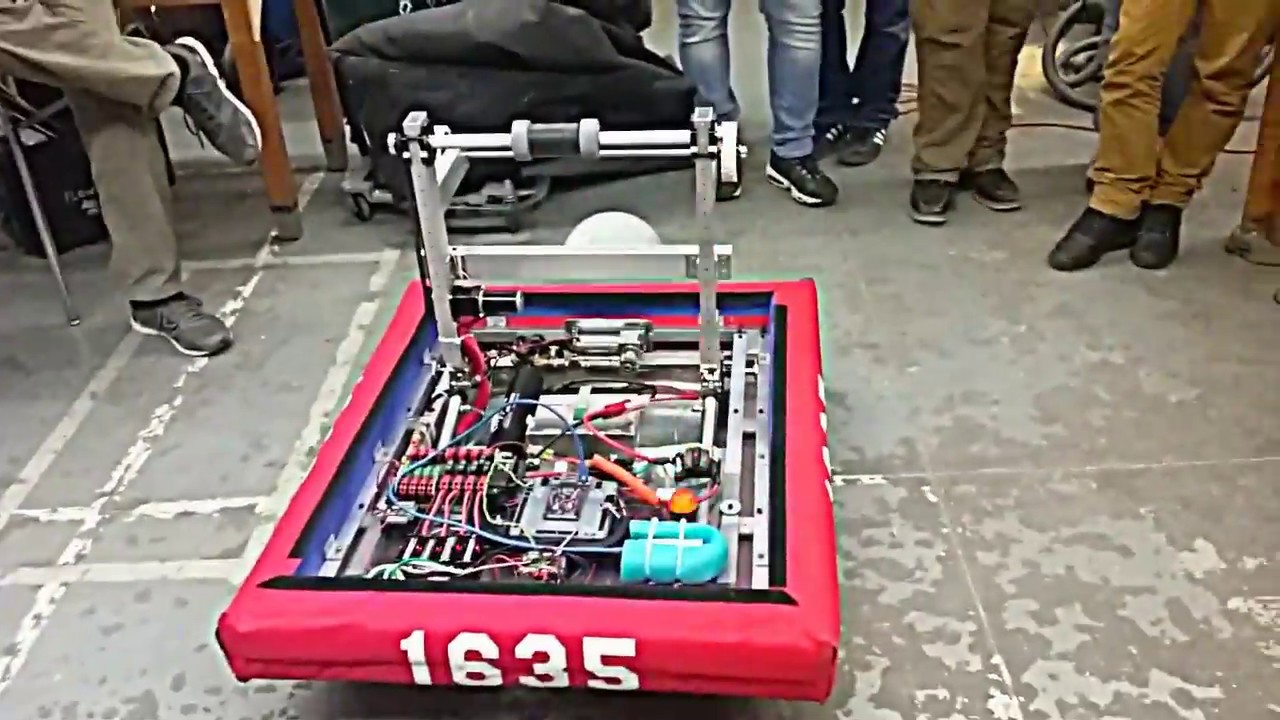 FRC Team 1635- 2016 Robot - YouTube