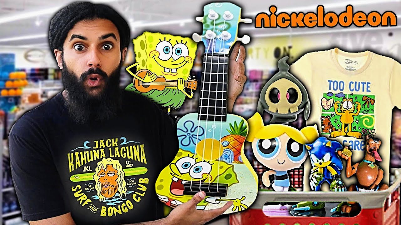 THIS WAS ONE OF MY BEST NICKELODEON / NOSTALGIA MERCH HUNTS EVER.. AND ...