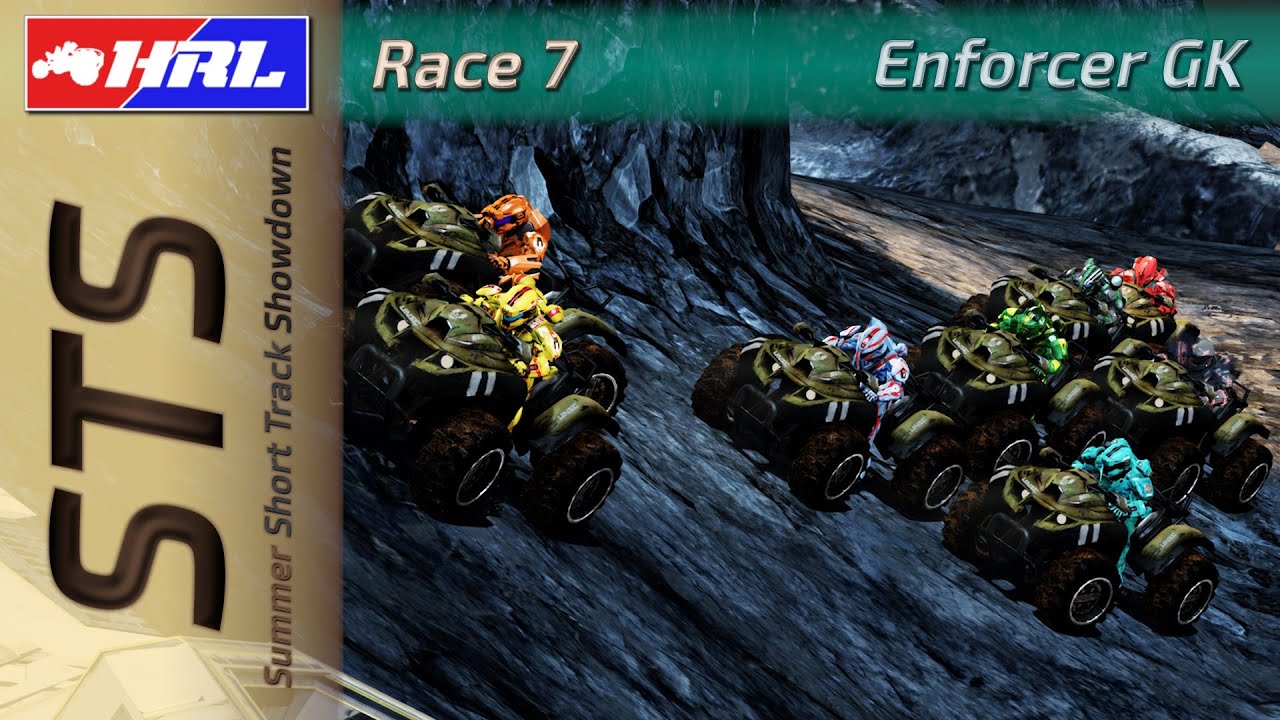 HRL: Summer Short Track Showdown: Race 7: Enforcer GK - YouTube