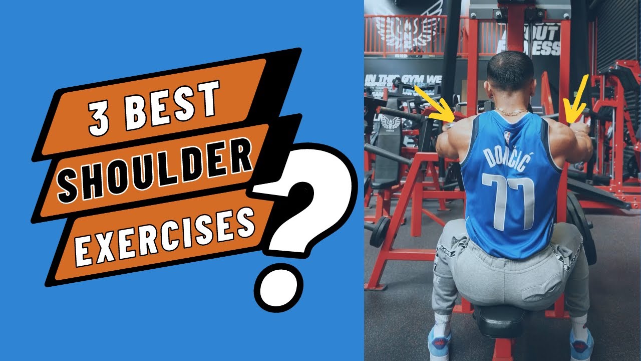 3 Shoulder Exercises You Must DO! - YouTube