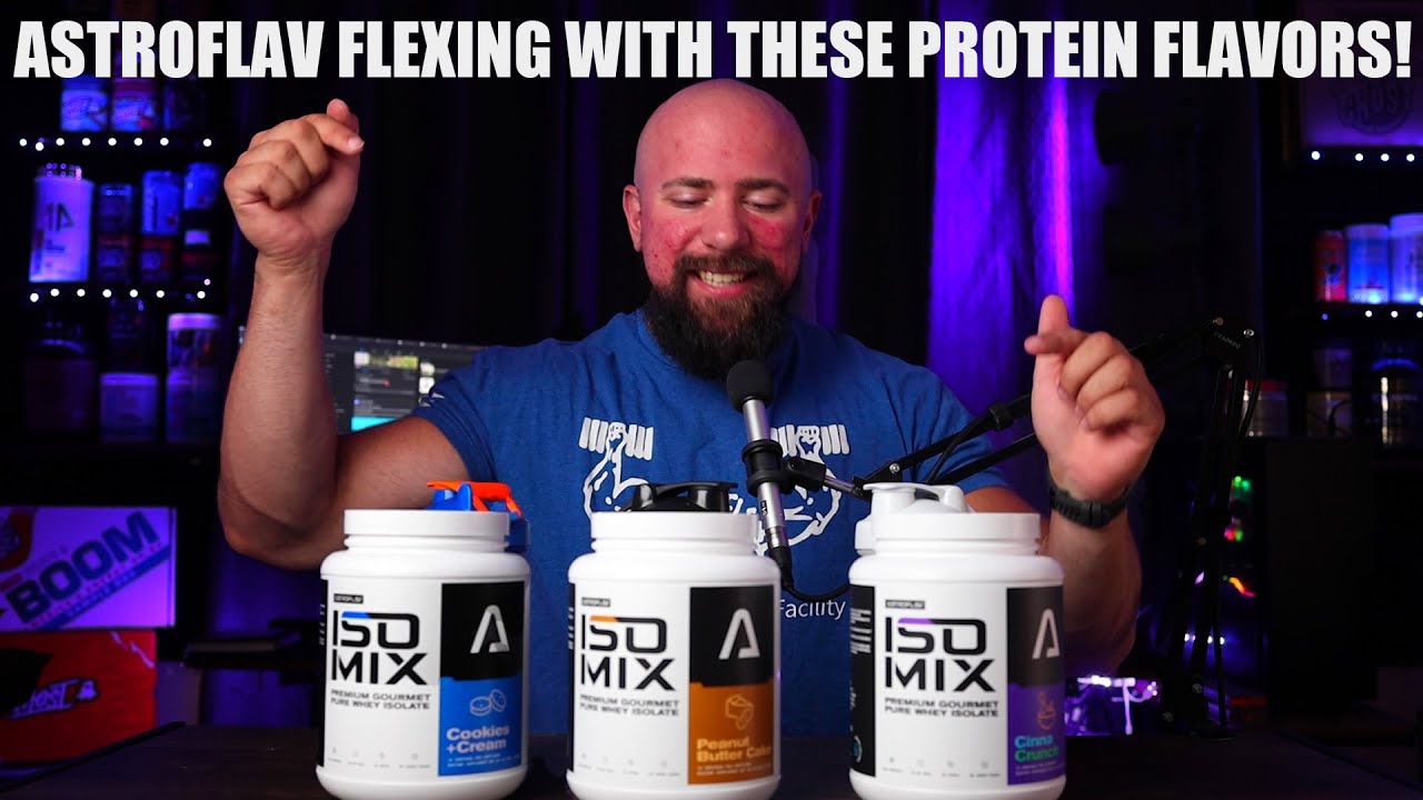 New ISOMIX by ASTROFLAV: INSANE Tasting Whey Protein Isolate - YouTube
