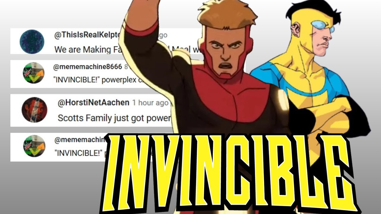 Nobody Likes Powerflex from Invincible: Comment as song - YouTube
