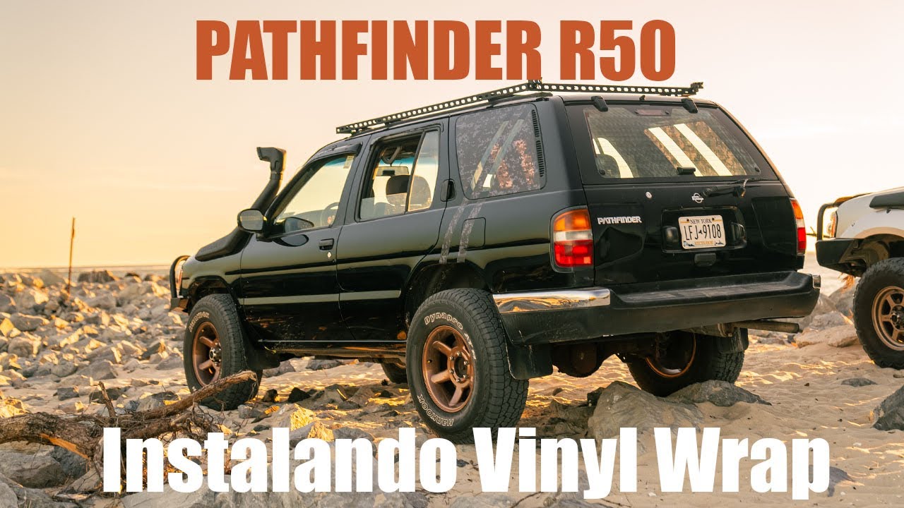 Instalando Detalles en Wrap A Mi Nissan Pathfinder - YouTube