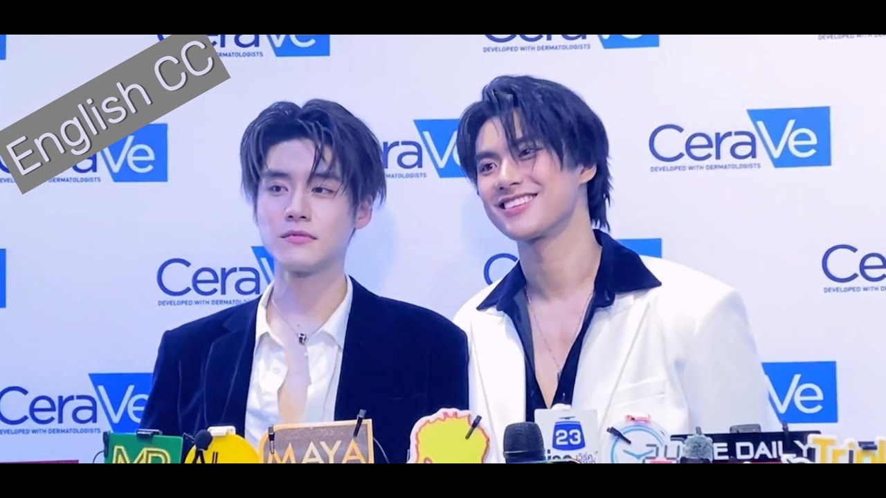 [Eng Sub] OhmLeng CeraVe event press conference 2024-11-01 - YouTube