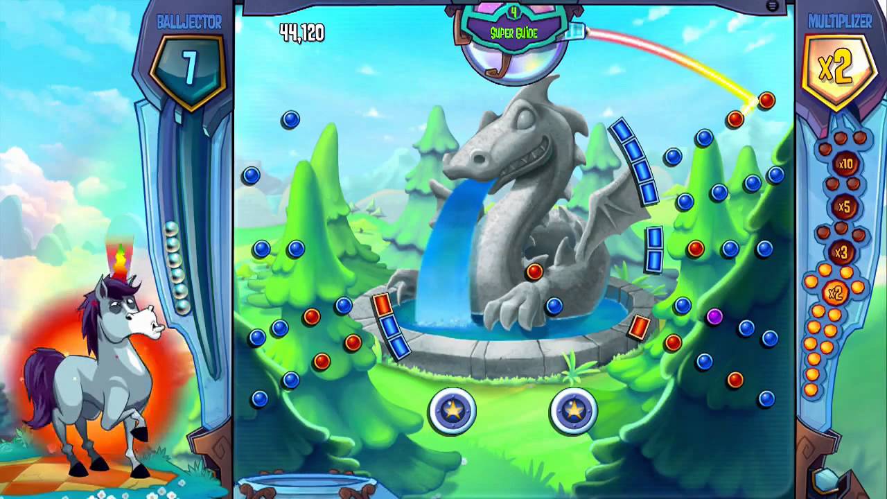 Xbox One - Peggle 2 - Peggle Institute - Round 6 - Bumpers B Bumpin ...