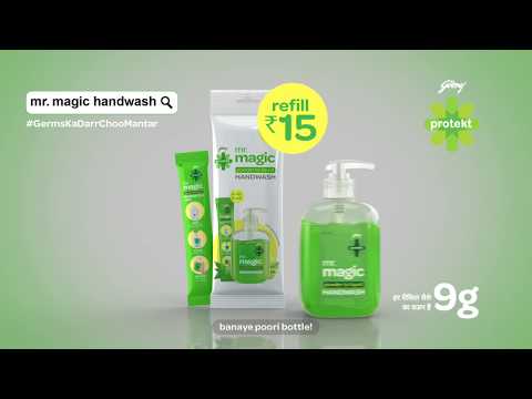 mr. magic handwash in 6 seconds