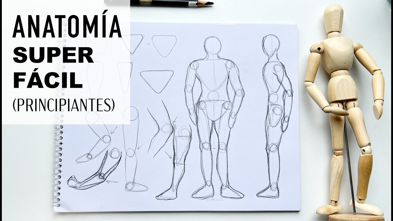 La manera SUPER FÁCIL para dibujar el cuerpo humano ! TUTORIAL ...