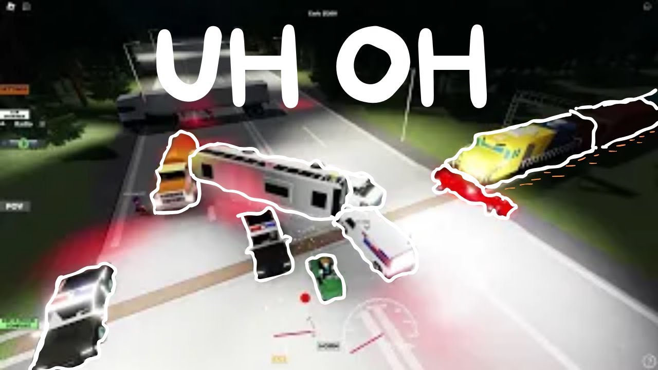 CAR CRASH FUNNY COMPILATION (Roblox) - YouTube