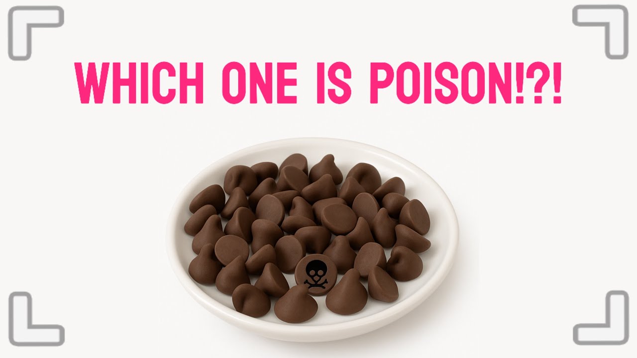 Chocolate Chip Challenge!! One is Poison! Can We Guess Right? - YouTube