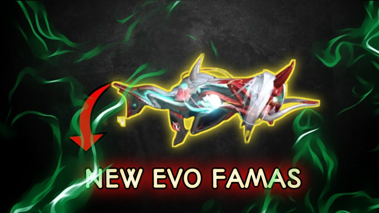 NEXT EVO GUN FREEFIRE | FAMAS EVO GUN | EVO FAMAS SKIN FULL REVIEW ...