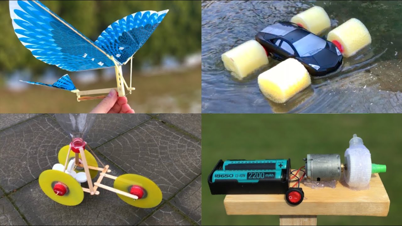 4 INCREDIBLE IDEAS and AMAZING THINGS YOU CAN MAKE AT HOME - YouTube