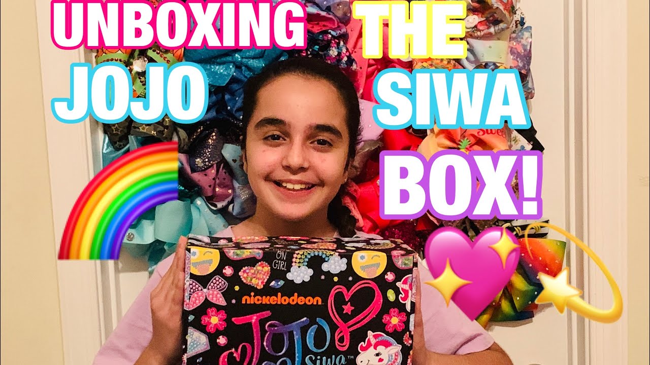 💫UNBOXING THE JOJO SIWA BOX!🌈💖 - YouTube