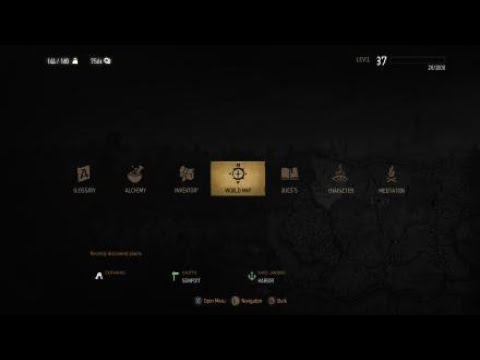 The Witcher 3: Wild Hunt Wolf School Gear Upgrade Cave Grotto - YouTube