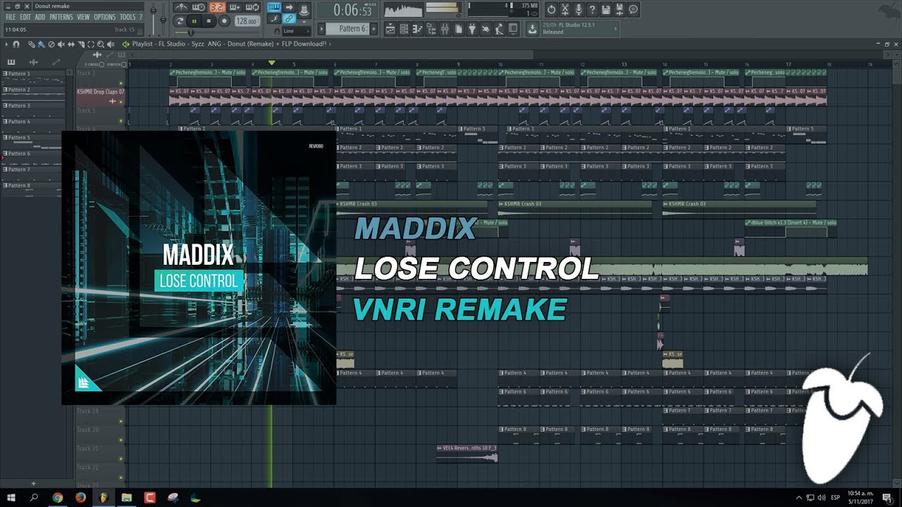 Maddix - Lose Control [FL Studio Remake + FREE FLP] - YouTube