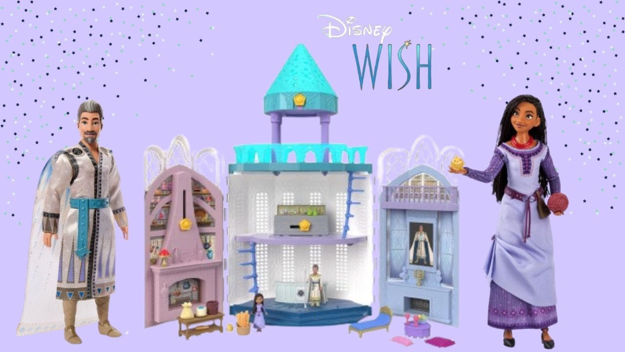 Mattel Disney Wish Toy Unboxing Review | Rosas Castle Playset. - YouTube