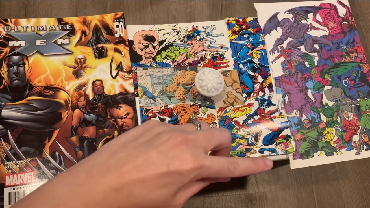 Create a Marvel Comic Themed Dresser!!! DIY - YouTube