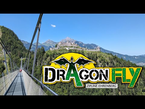 DragonFly - Zipline bei Burgruine Ehrenberg & Highline 179