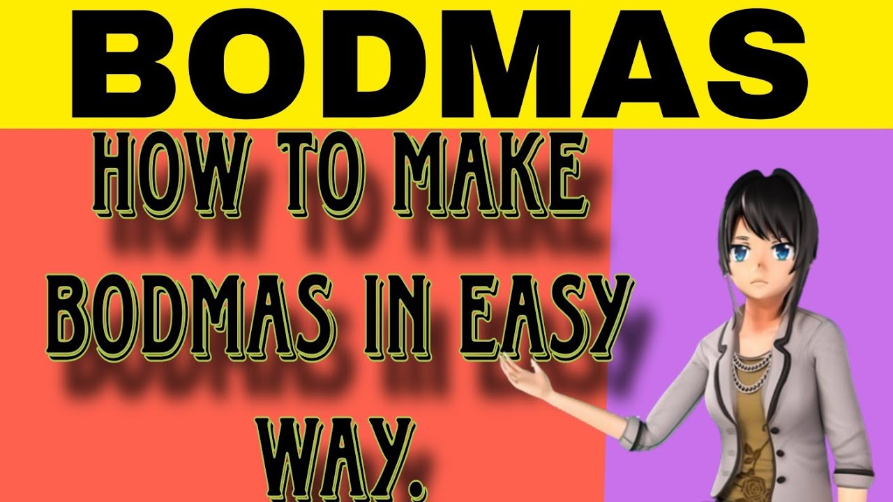BODMAS Rule |Rules of Bodmas |Simplification |Introduction to Maths ...