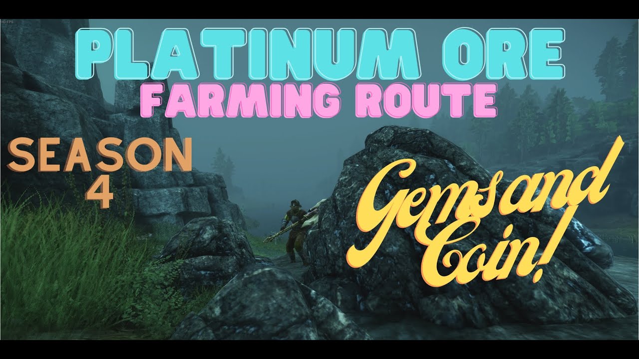 New World Season 4 - Platinum ore farming route - complete mining guide ...