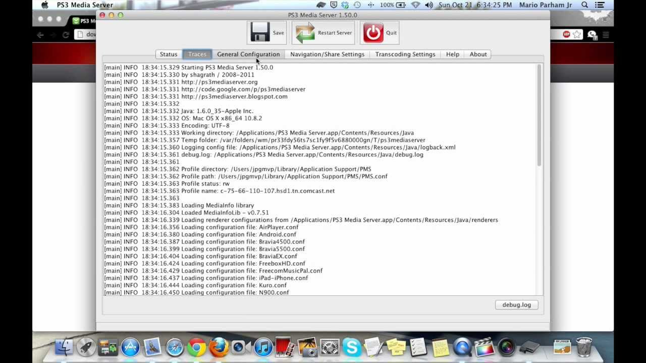 How to put PS3 Media Server On Macbook Pro - YouTube