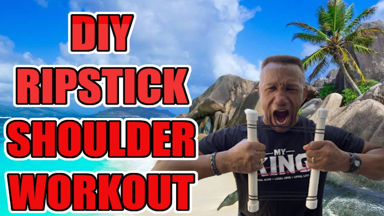 DIY Ripstick Shoulder Workout - 𝐂𝐇𝐄𝐀𝐏, 𝐄𝐅𝐅𝐄𝐂𝐓𝐈𝐕𝐄, 𝐏𝐔𝐌𝐏! - YouTube