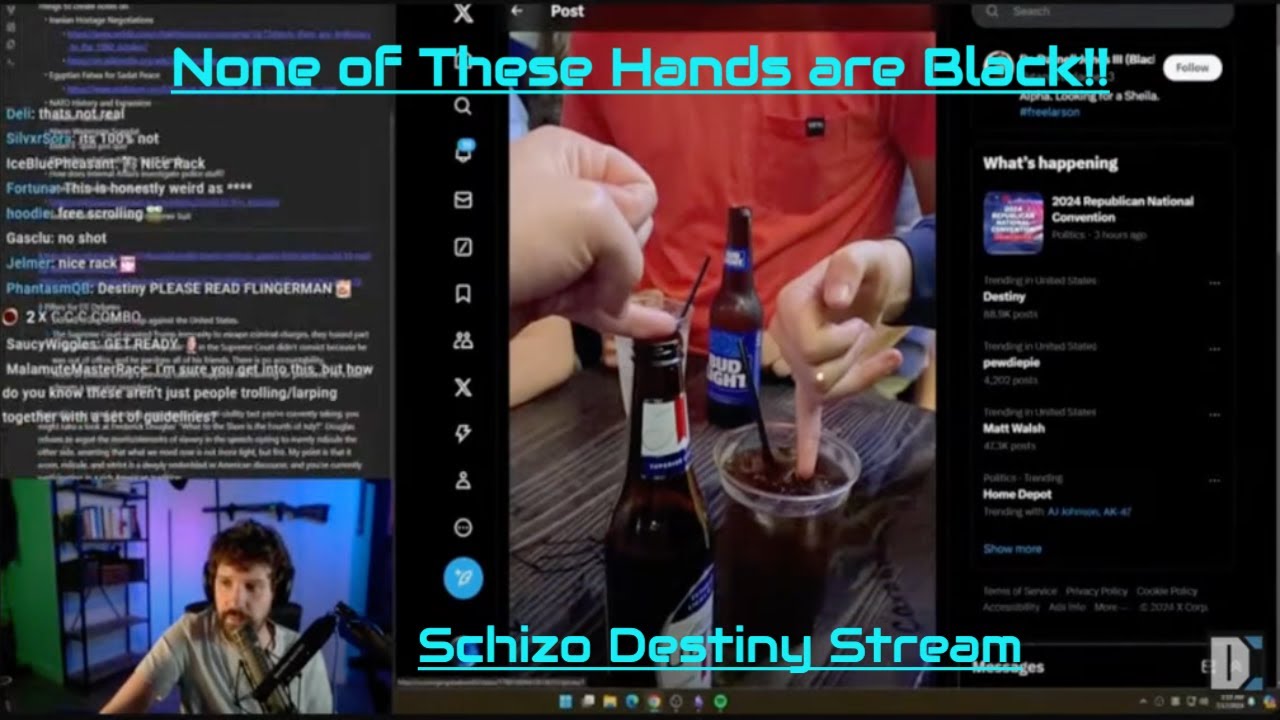 Possibly Best Destiny Stream in History? Mass Reported by Bots? Egon ...