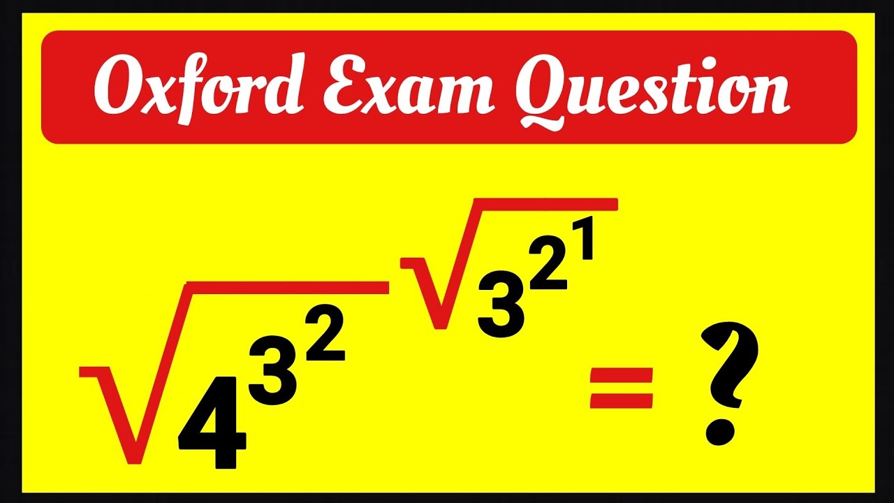 The Hardest Exam Question || Only 10% of students solve it correctly ...