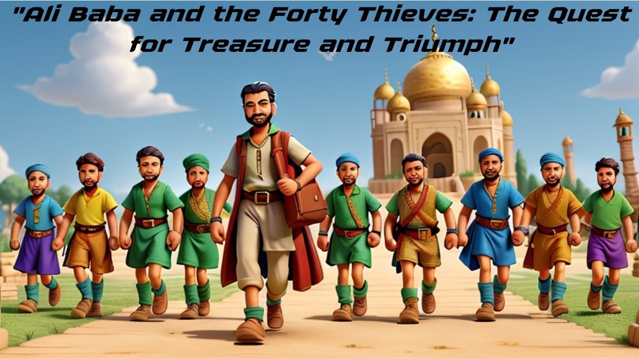 Ali Baba and the Forty Thieves-3d animation Carton video. - YouTube