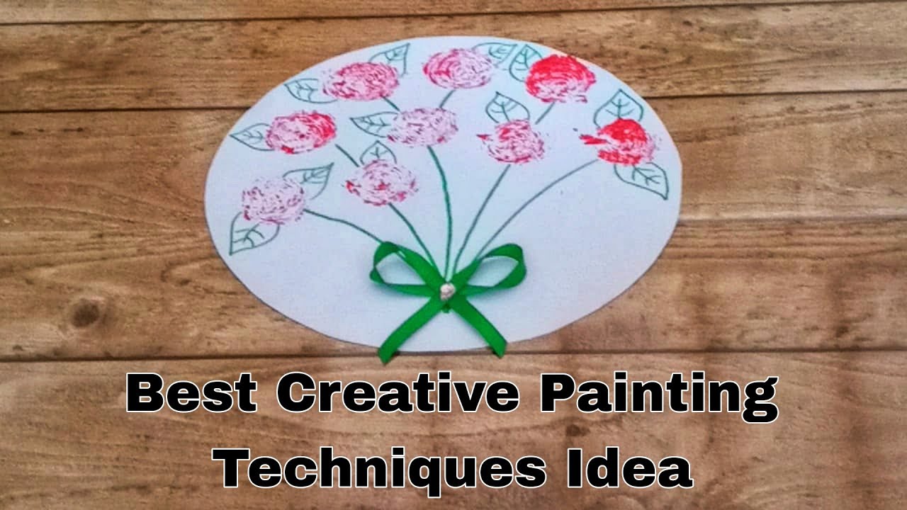 Best Creative Painting Technique Idea | Amazing craft | Craft and Art ...