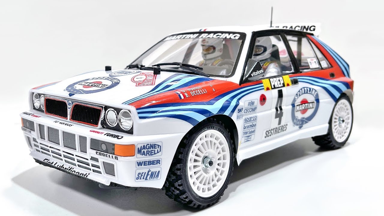 Adding Tamiya Cockpit To The Tamiya Lancia Delta Integrale | Tamiya ...