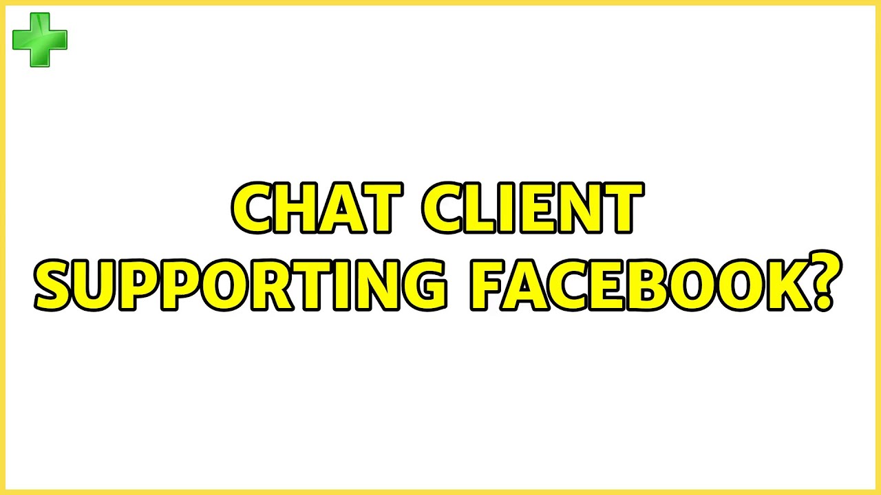 Ubuntu: Chat client supporting Facebook? - YouTube