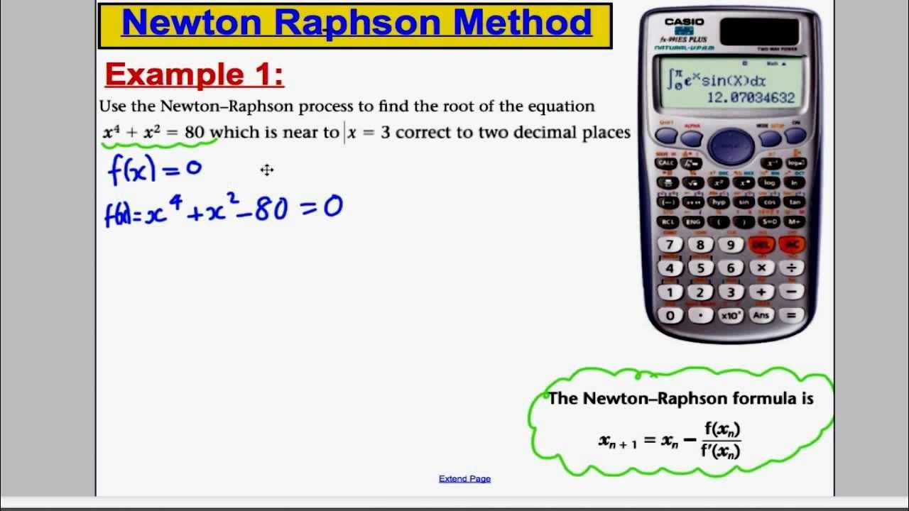 A-Level Maths Edexcel Numerical Methods (4) - FP1 Edexcel Maths A-Level - YouTube