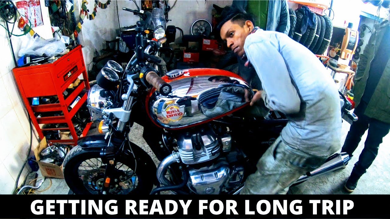 GETTING MY INTERCEPTOR 650 MARK 2 READY FOR A LONG RIDE | ROYAL ENFIELD ...