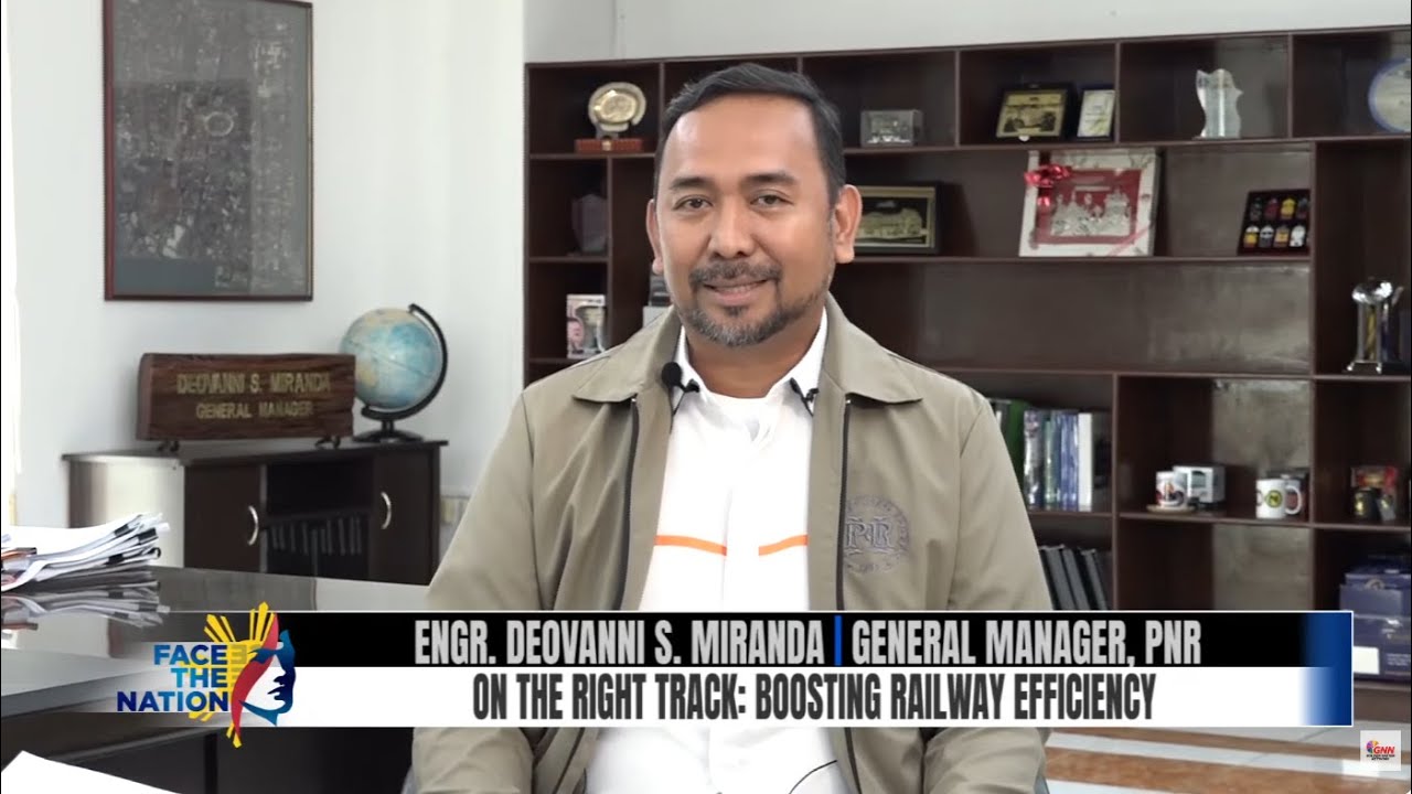 Face the Nation - Gen. Manager of PNR Engr. Deovanni S. Miranda Part 3 ...