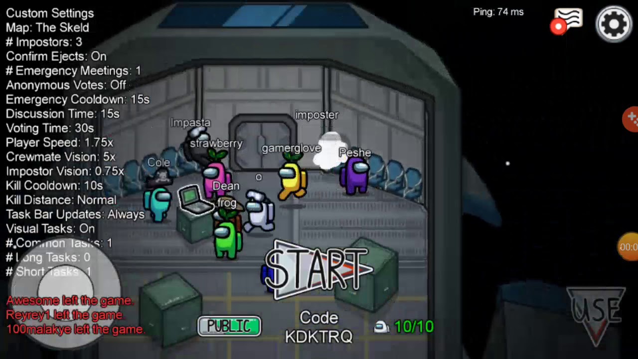 Among us collab with Reyreygloves6 24 - YouTube