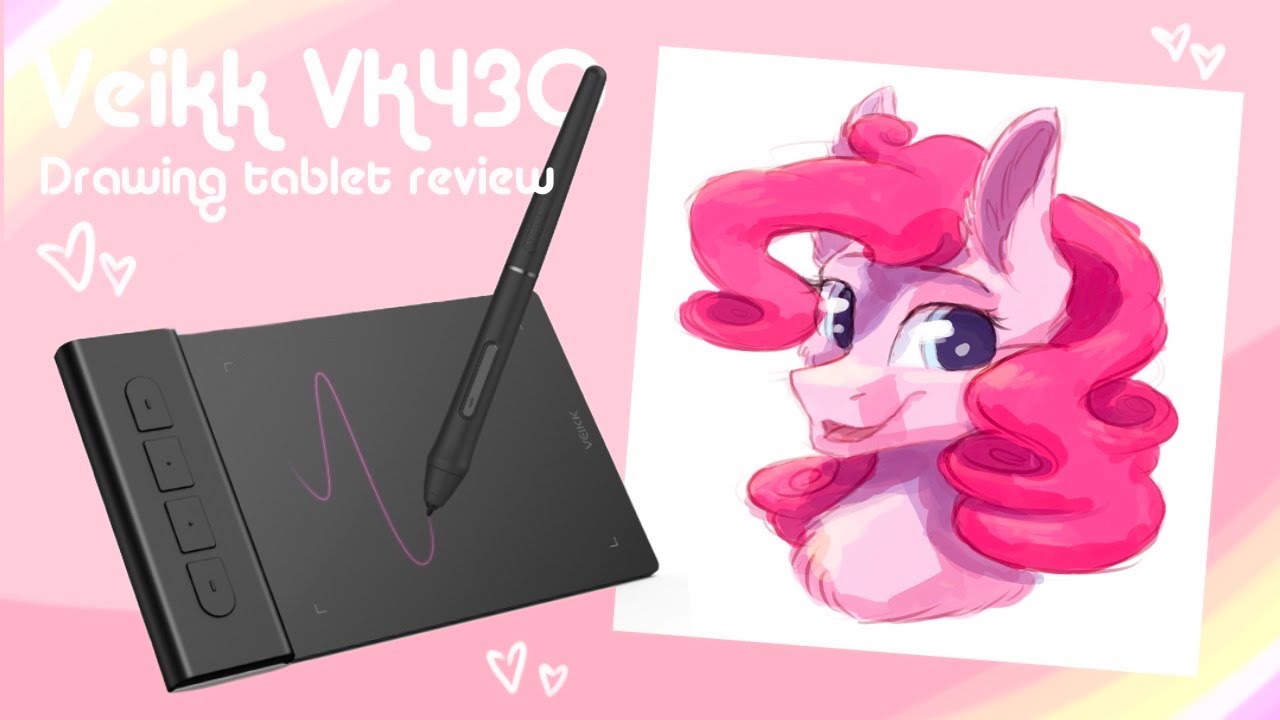 A brilliant drawing tablet for beginners! | Veikk VK430 REVIEW - YouTube